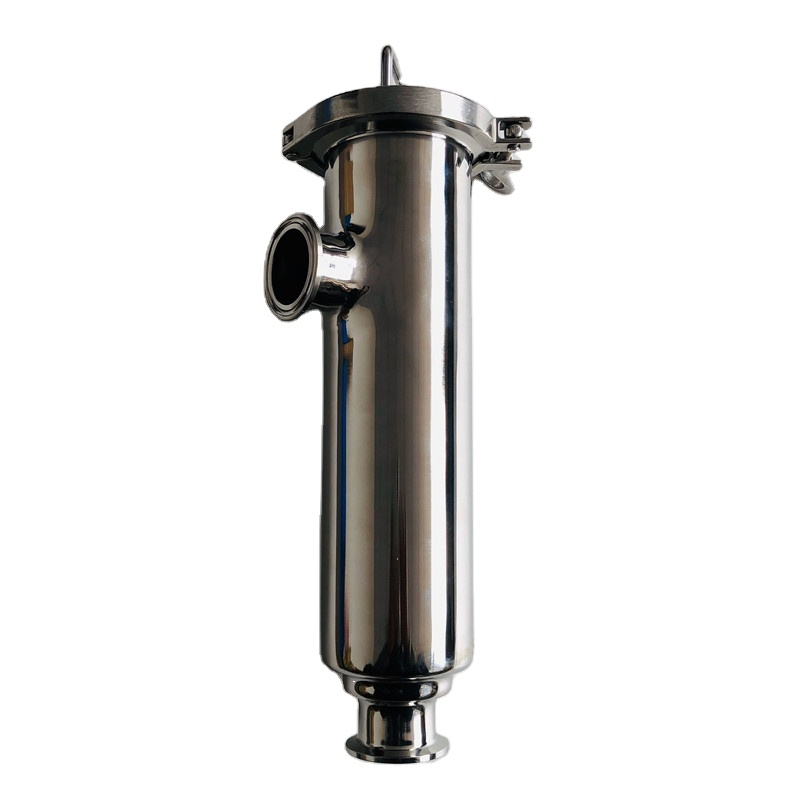 Sanitary Stainless Steel Tri Clamp Side Entry Wedge Wire Mesh Strainer ...