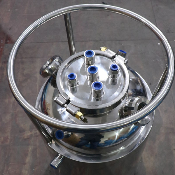 Sanitary Stainless Steel Double Jacketed Solvent Recovery LP Tank from ...