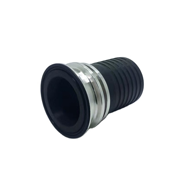 Sanitary SS316 Tri Clamp Black PFA Lined Hose Adapter with Collar from ...