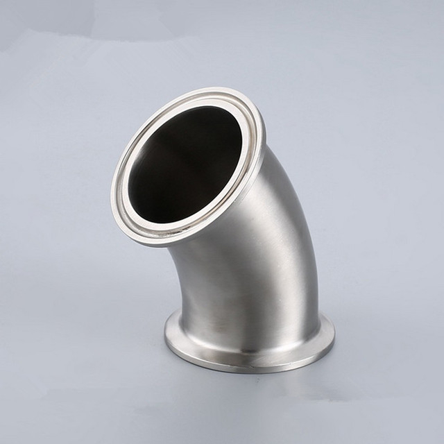 Sanitary Stainless Steel Tri Clamp 45 Degree Elbow from China ...