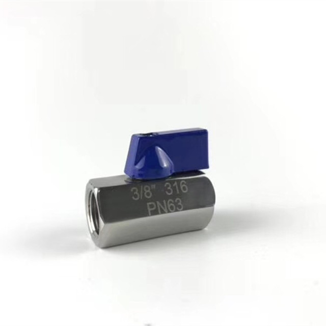 Stainless Steel (316) Mini Ball Valve - FXF BSPT G BSPP Threaded - Buy ...