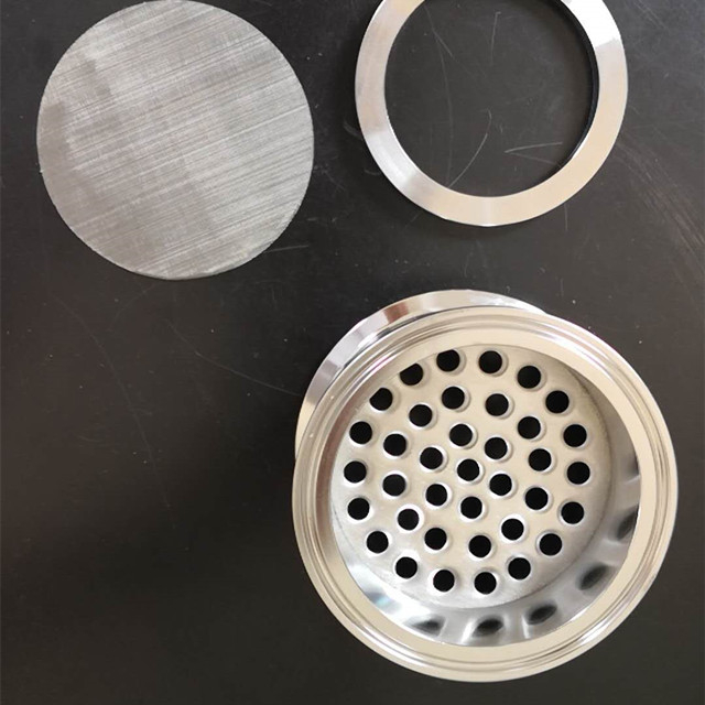 Sanitary Tri-Clamp Plate Filter Screen Mesh and Compression Ring from ...