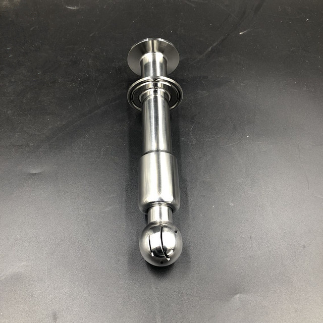 Sanitary Stainless Steel 1.5in. x 1.5in. Tri Clamp Tank Rotary CIP ...