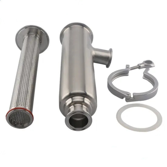 Sanitary Stainless Steel Side Inlet Strainer Assemblies from China ...